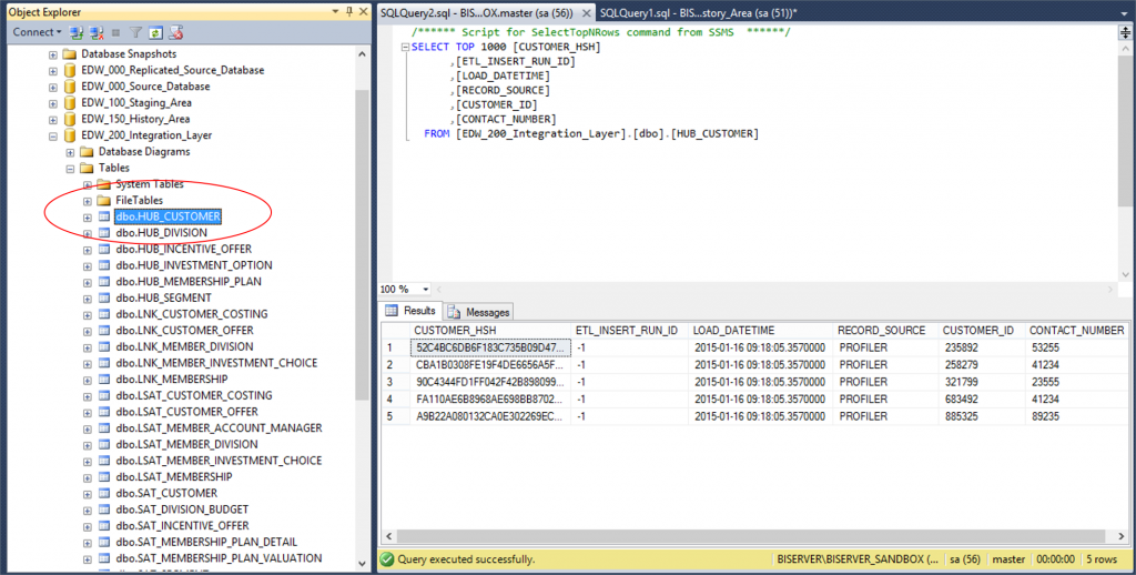 NoETL – Data Vault Hub tables - Roelant Vos