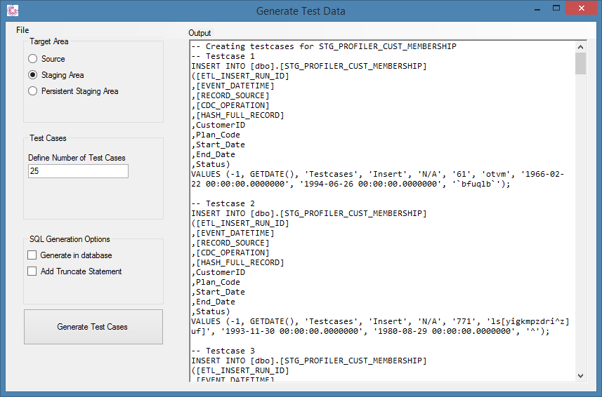 Quick and easy test data for even more agile development – Roelant Vos