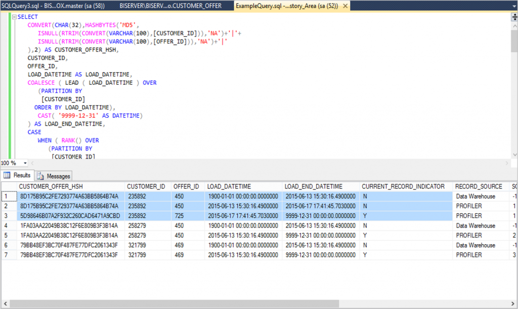 NoETL - Data Vault Link Satellite tables (part 2) - Roelant Vos